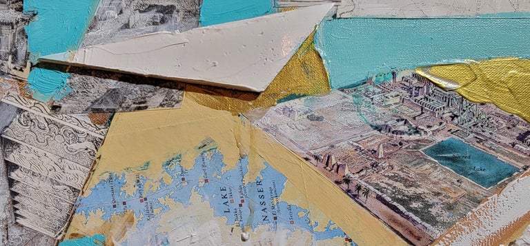 Abstract Mixed Media Painting by Michael Costantini For Sale at 1stDibs