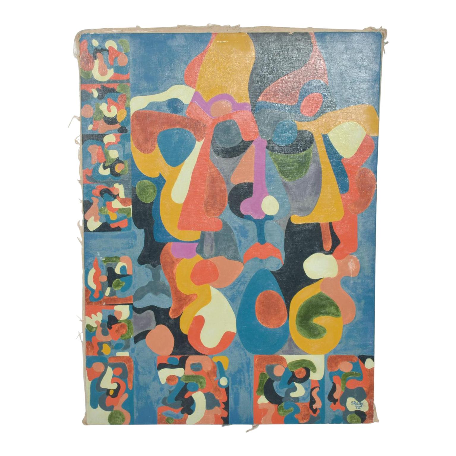 Pair of Paintings by José Luis Serrano For Sale at 1stDibs