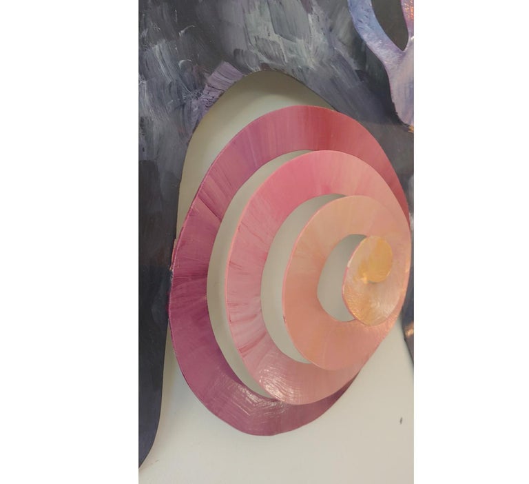 Abstract Modern Wall Sculpture by Steve Zaluski For Sale at 1stDibs