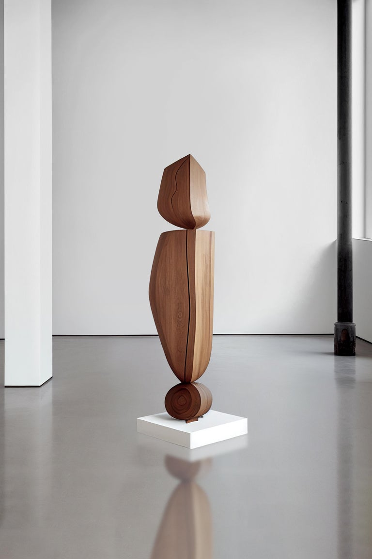 Abstract Modern Wood Sculpture, Still Stand No2 by Joel Escalona For ...