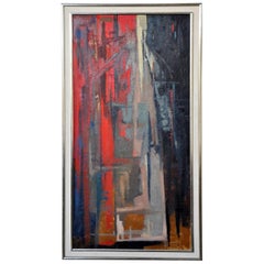 Original Oil on Canvas by Roberto Noboa, Lo de Siempre, 1994 For Sale ...