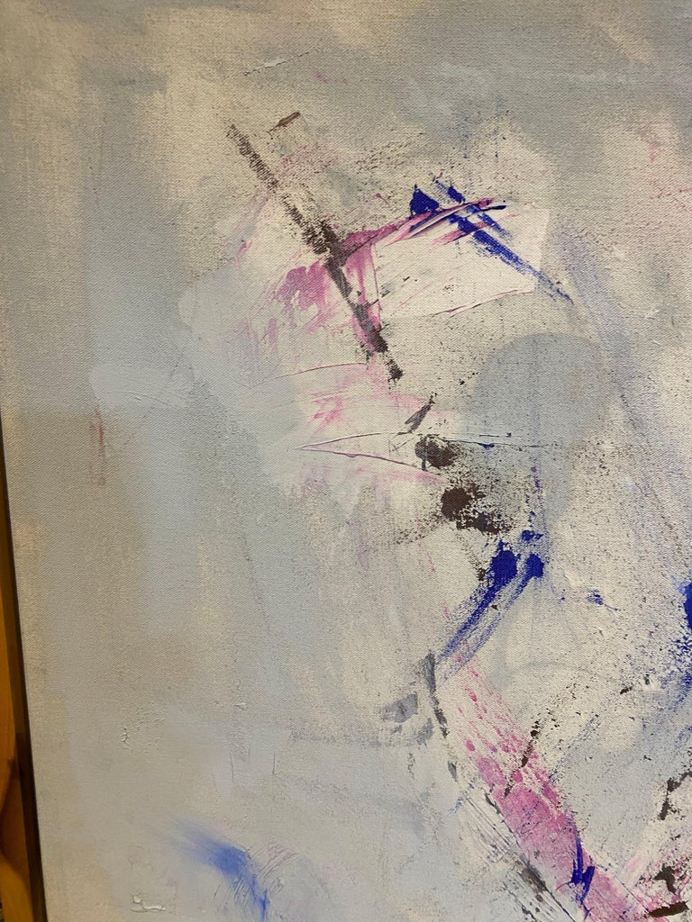 Abstract Oil on Canvas "Confusion"18 by Wayne "Sparky" Hutchison For ...