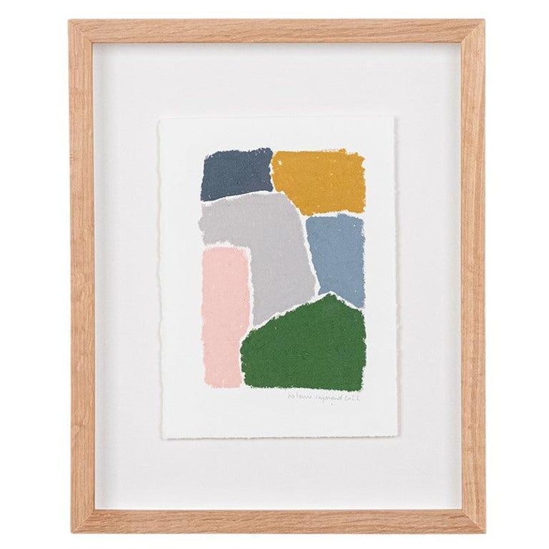 Abstract Oil Painting by French Artist Hortense Reynaud For Sale at 1stDibs