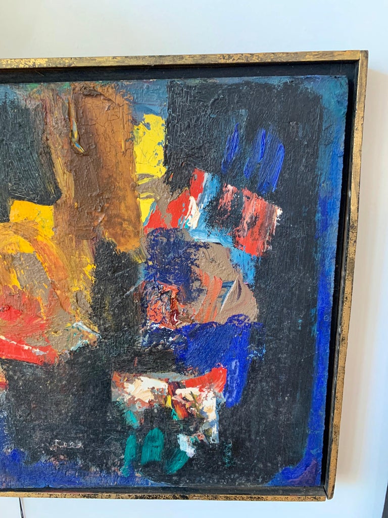 Abstract Oil Painting by William Freed, in Stock at 1stDibs