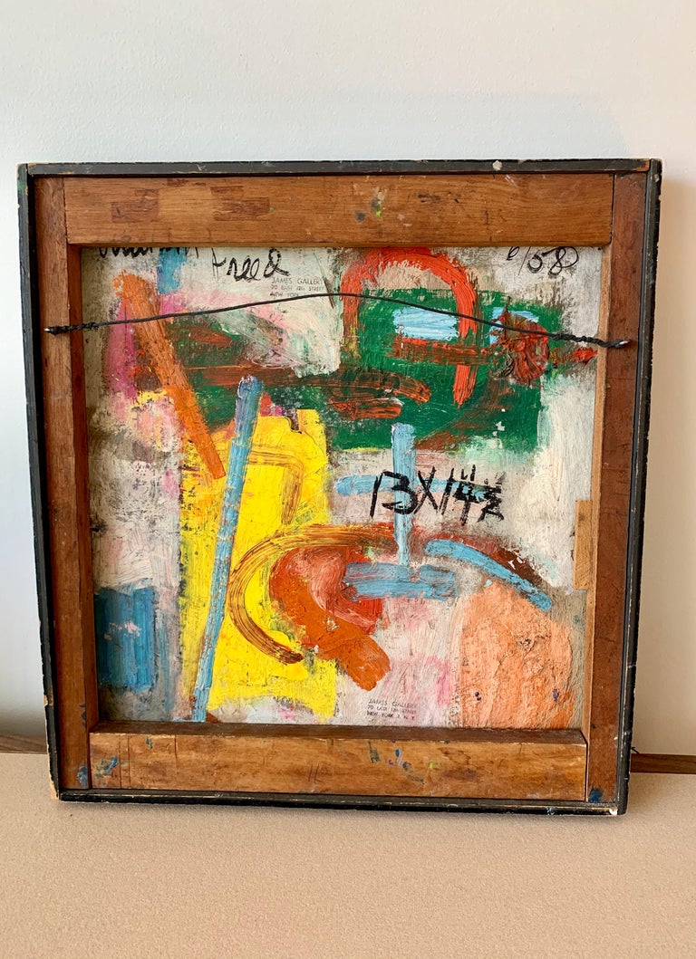 Abstract Oil Painting by William Freed, in Stock at 1stDibs