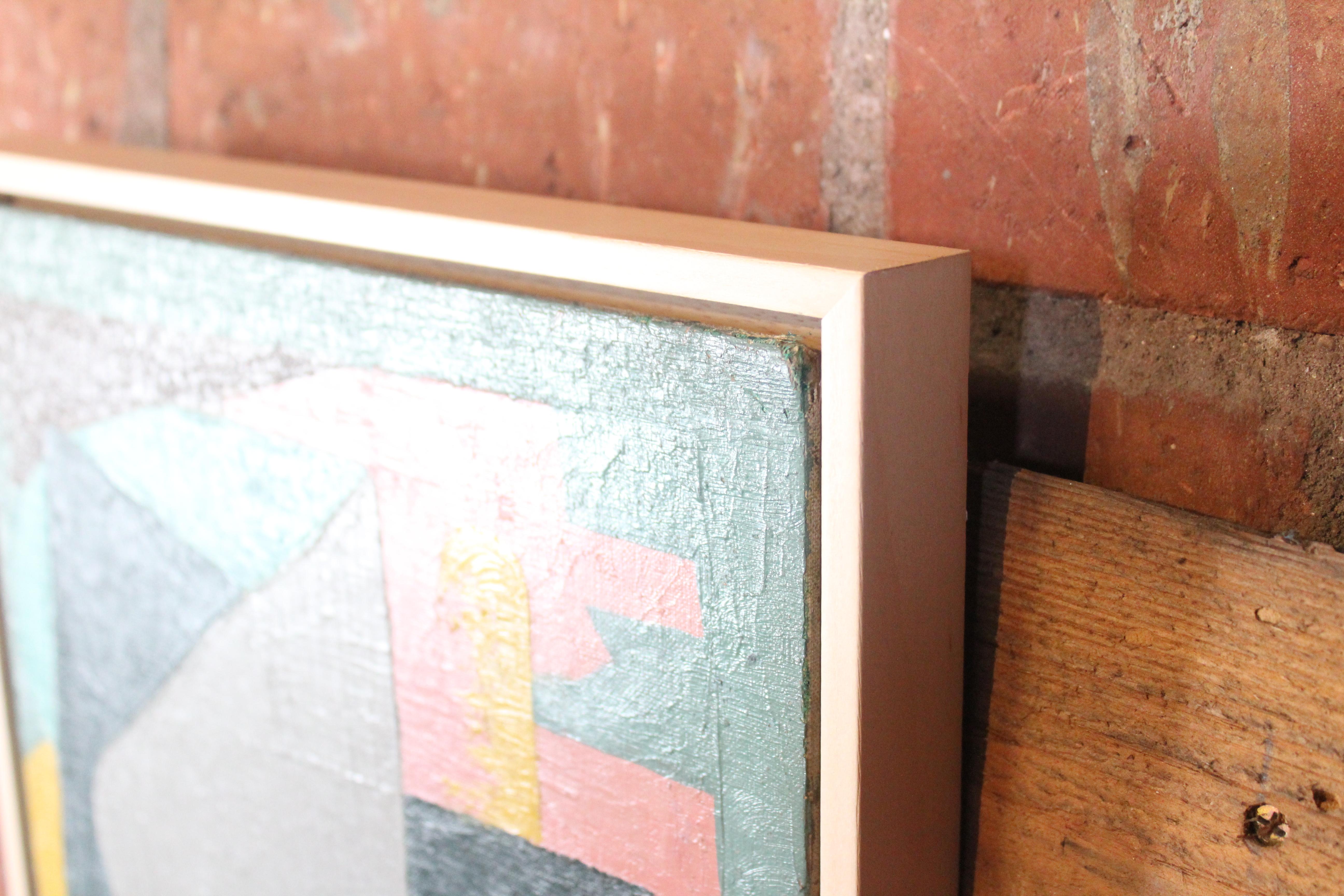 Abstract Oil Painting Signed Howard, 1941 at 1stDibs