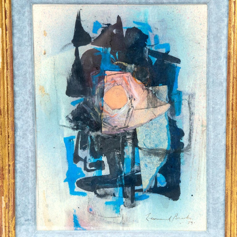Abstract Painting by Canadian Painter Frank Leonard Brooks at 1stDibs
