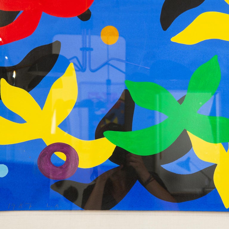 Abstract Painting by David Solomon, California, USA, circa 1987 at 1stDibs