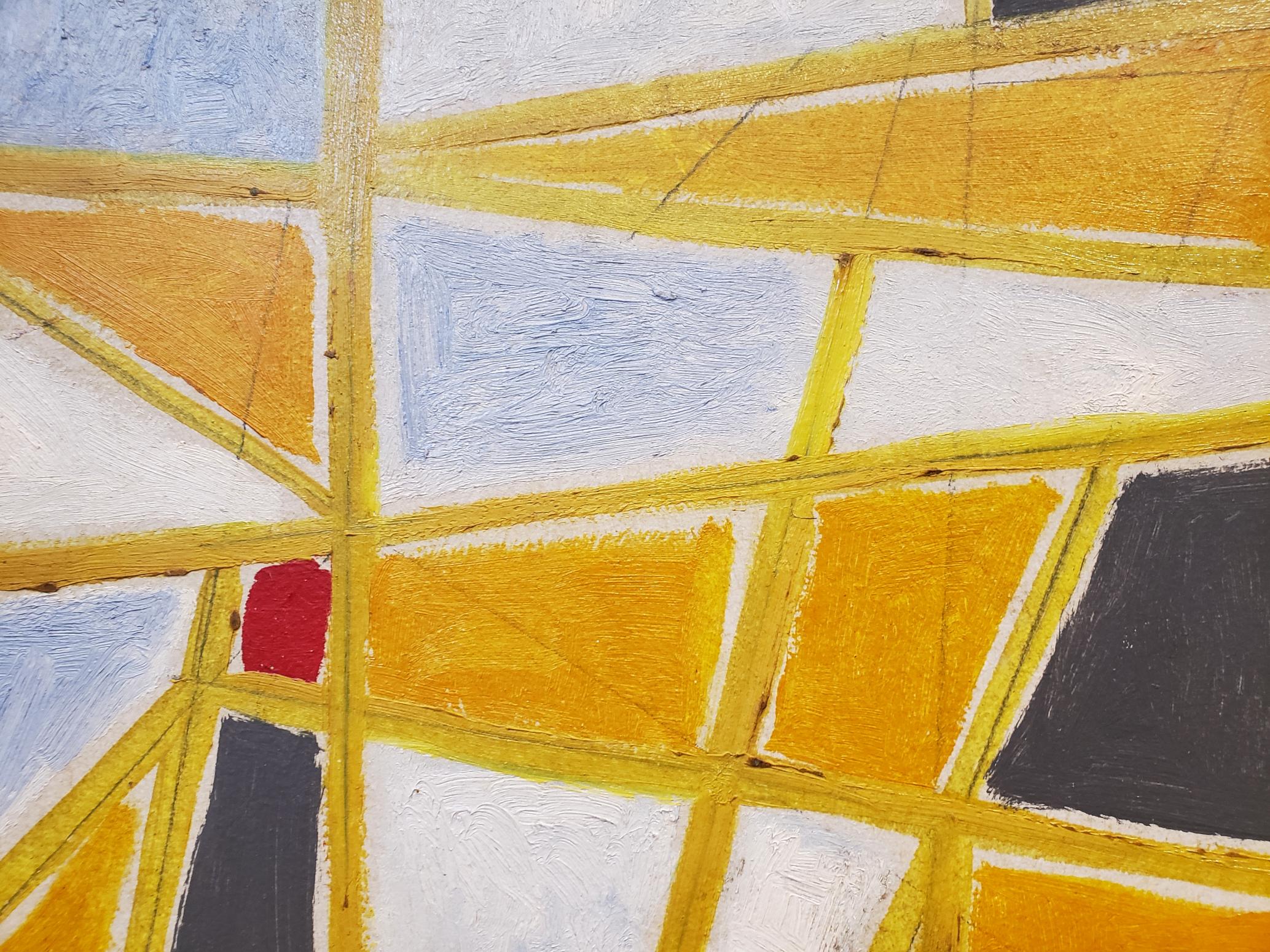 Abstract Painting by Ecole De Paris Painter Gabriel Zendel For Sale at ...