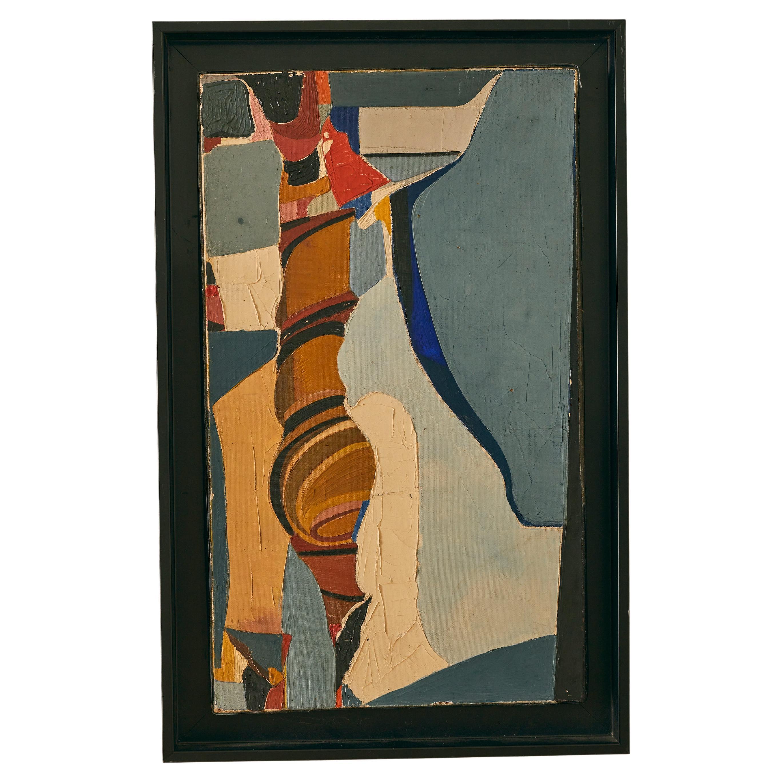 Acrobats Painting by Georges Sardi at 1stDibs