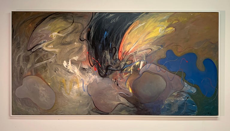 Abstract Painting by Merton D. Simpson For Sale at 1stDibs