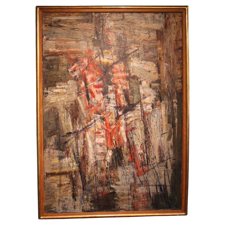 Abstract Painting by Moser For Sale at 1stDibs