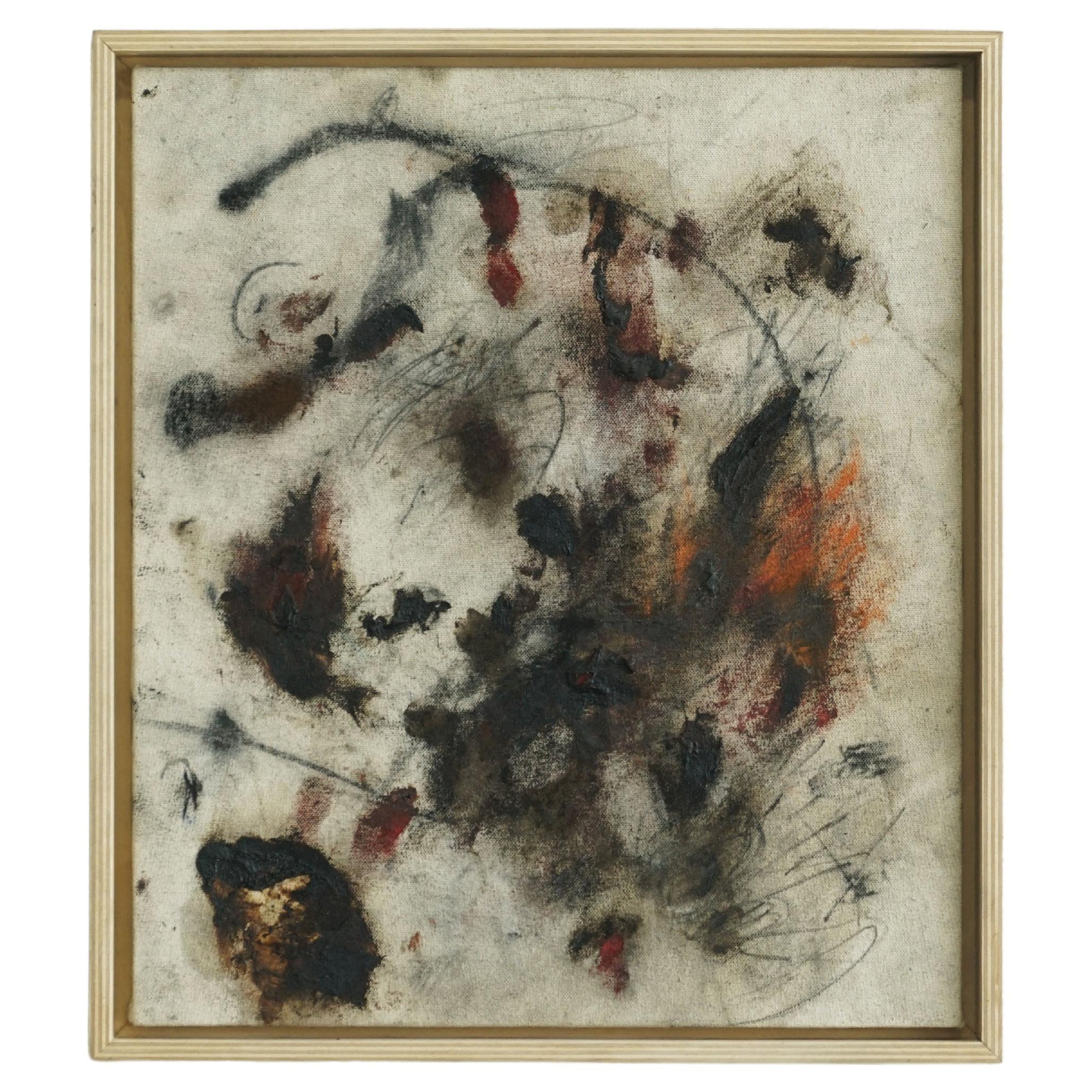 Abstract painting by Sarah Dupré "A snake with many heads", 2023 For ...