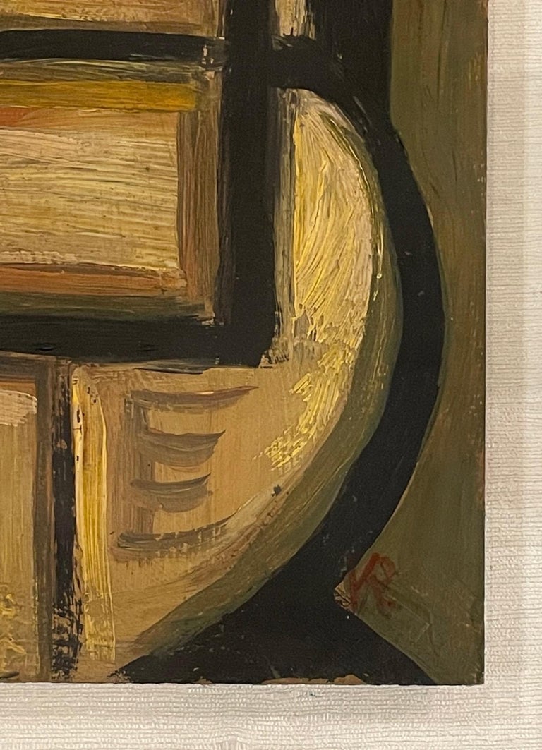 Abstract Painting By The Dutch School Of Art, Holland, 1930s For Sale ...