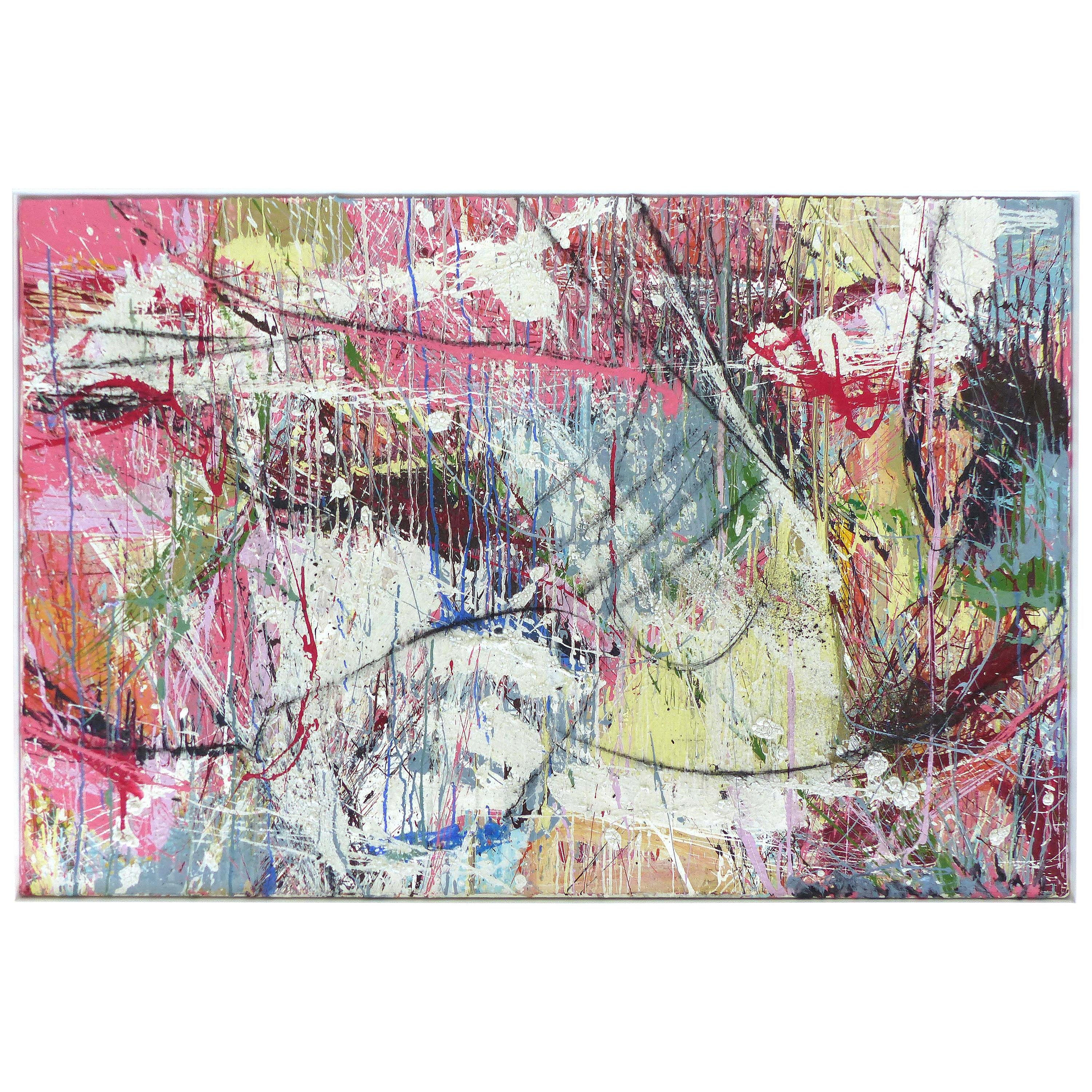 Abstract Painting by William Phelps Montgomery "Windy City 1" Mixed ...