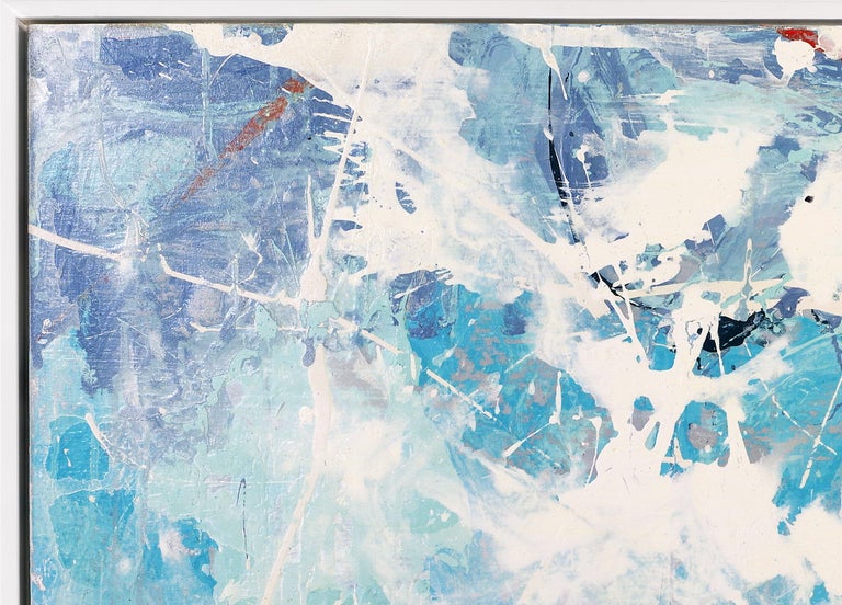 Abstract Painting by William Phelps Montgomery "Blue Breeze", 2019 For ...