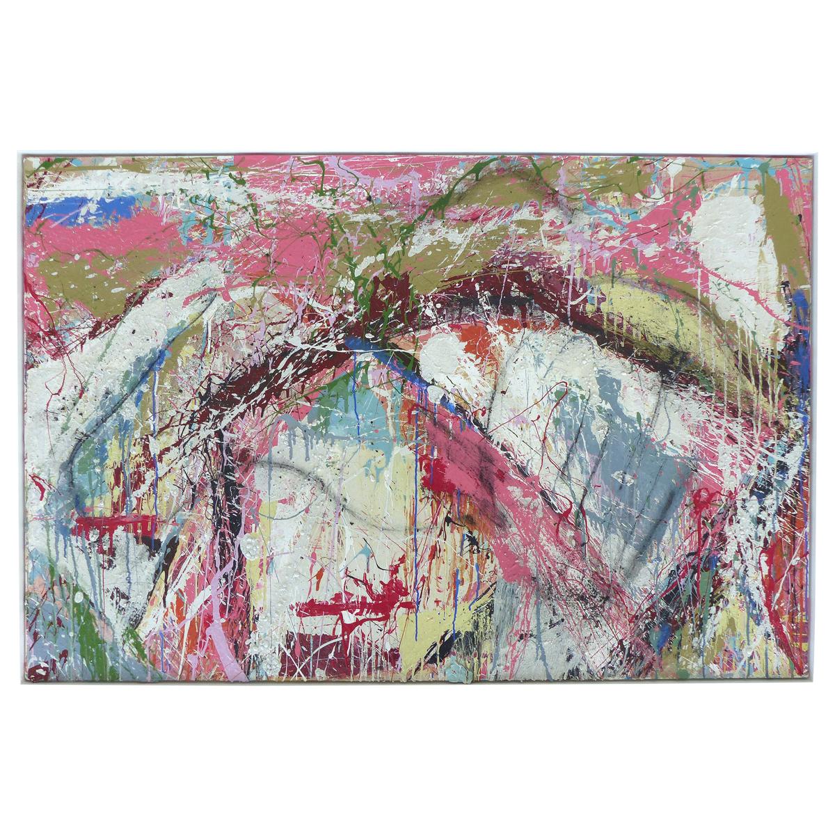 Abstract Painting by William Phelps Montgomery "Windy City 1" Mixed ...