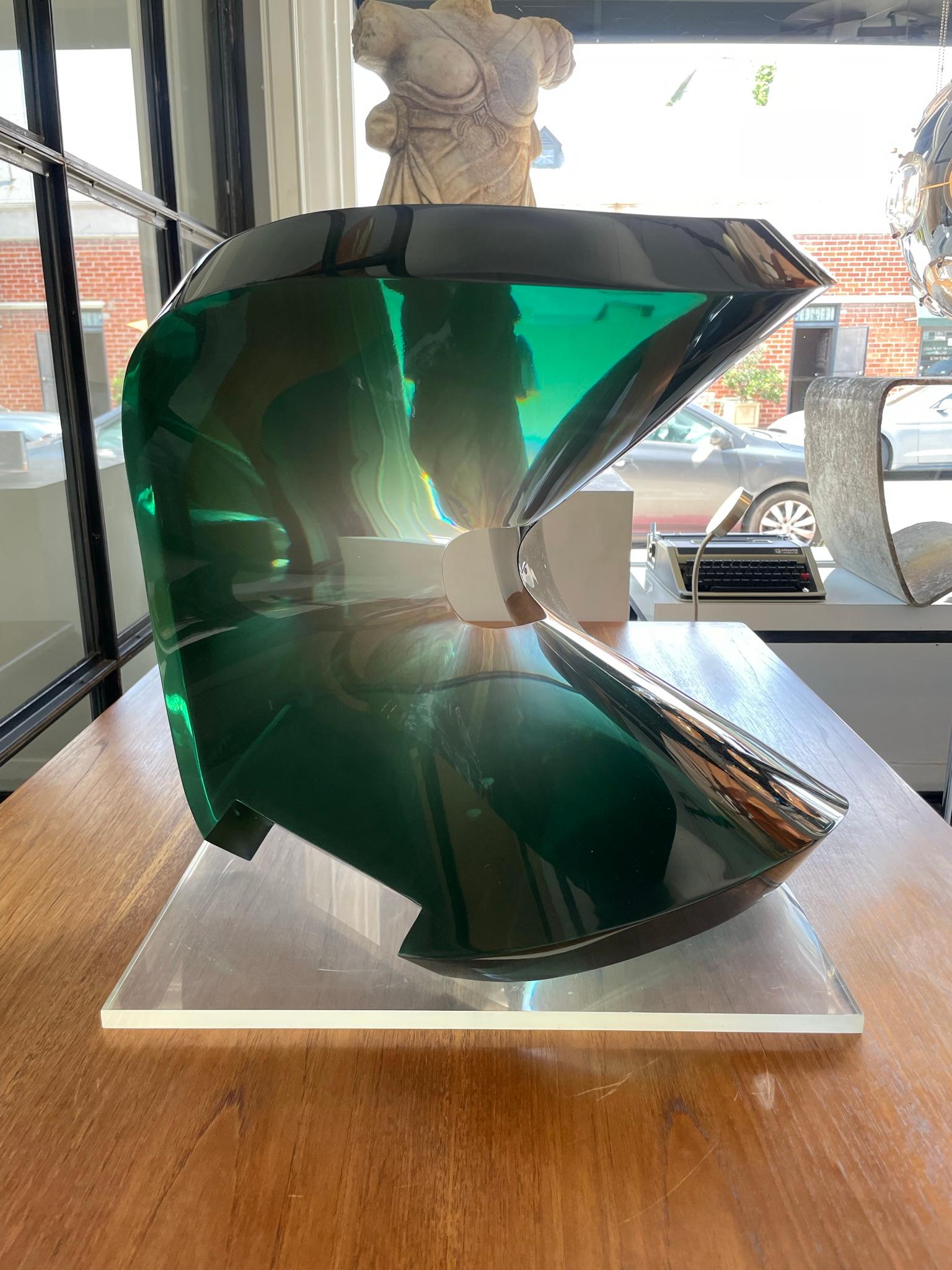 Abstract Resin Sculpture by Deborah Childress at 1stDibs