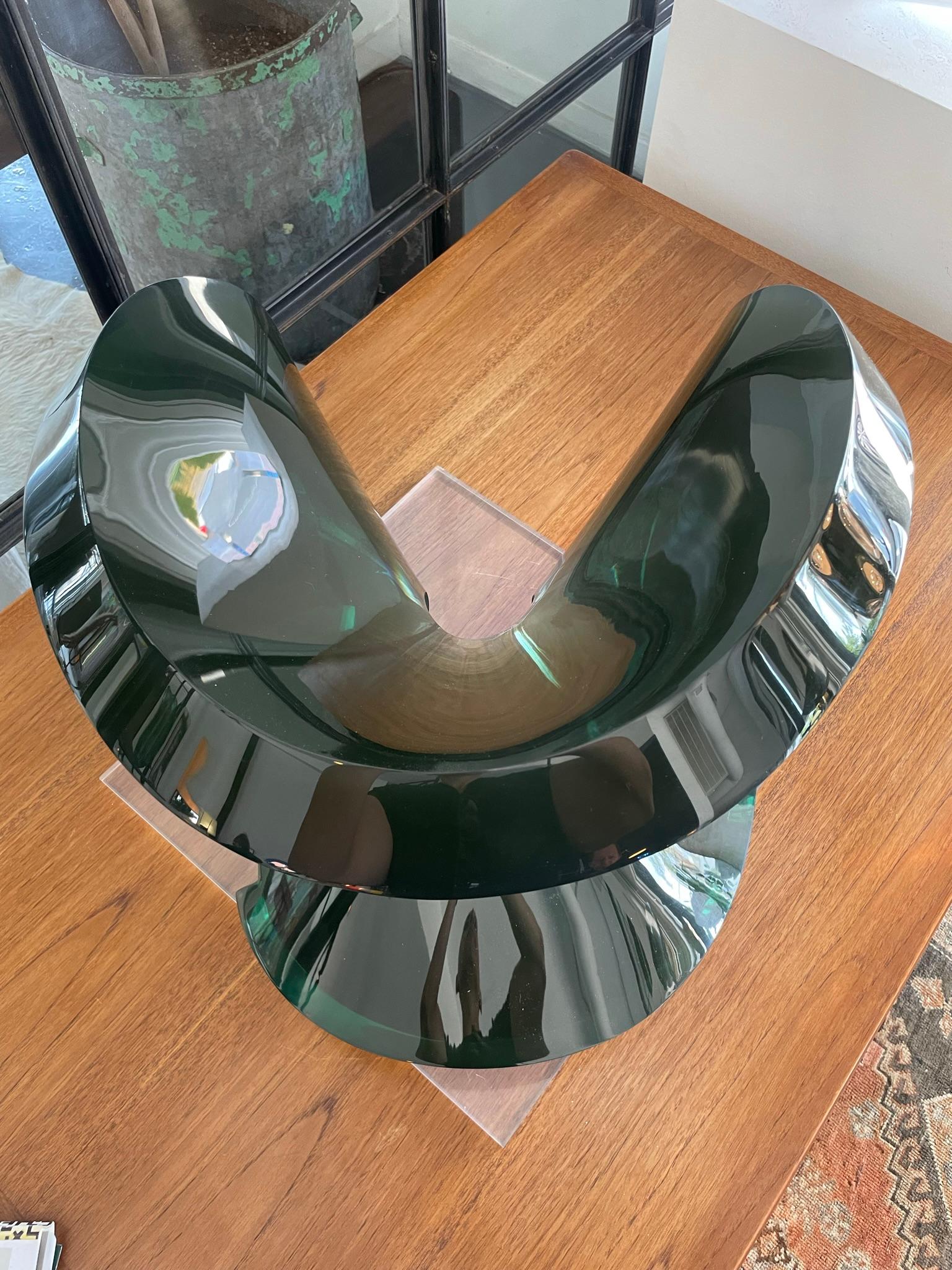 Abstract Resin Sculpture by Deborah Childress at 1stDibs