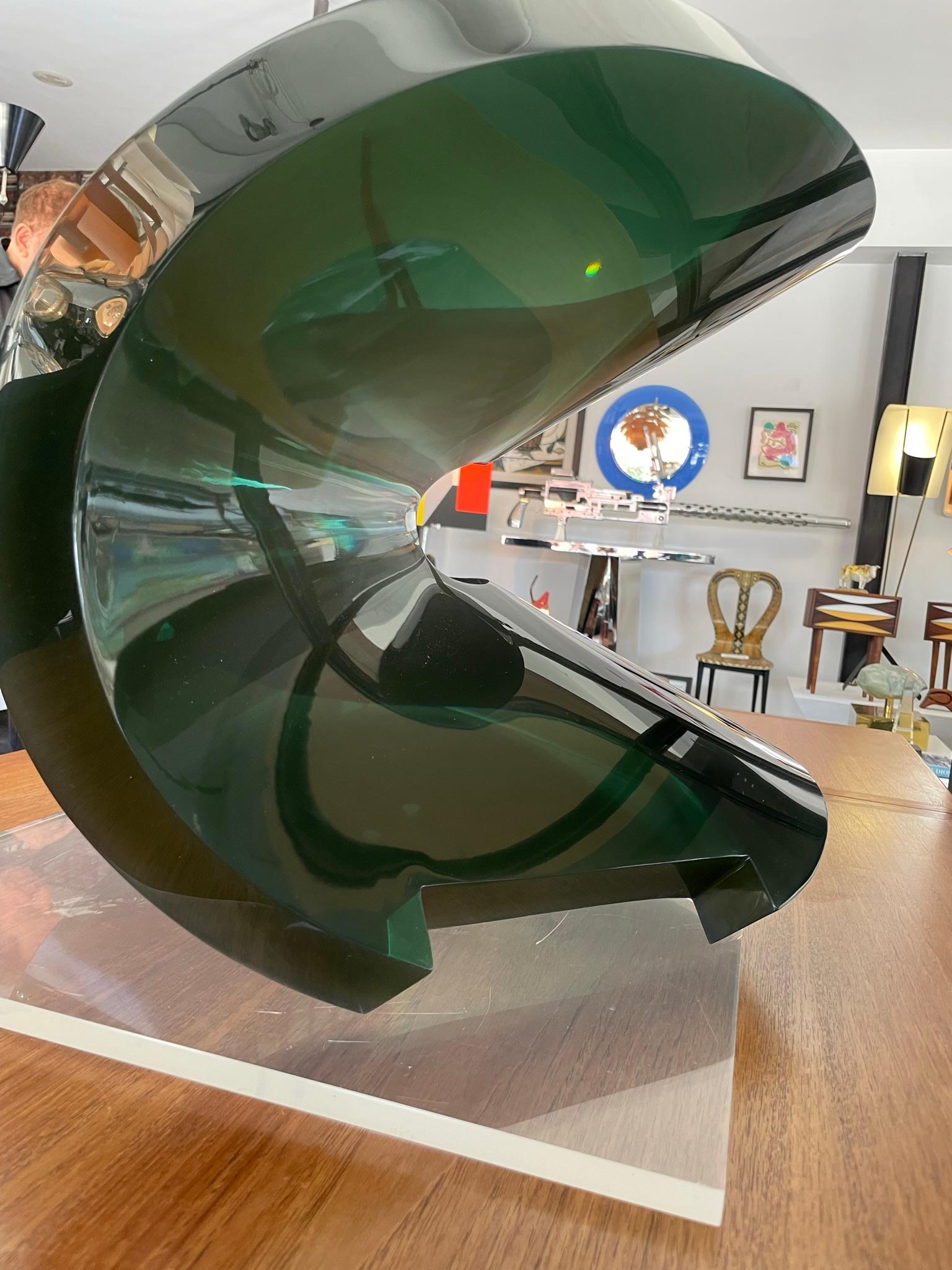 Abstract Resin Sculpture by Deborah Childress at 1stDibs