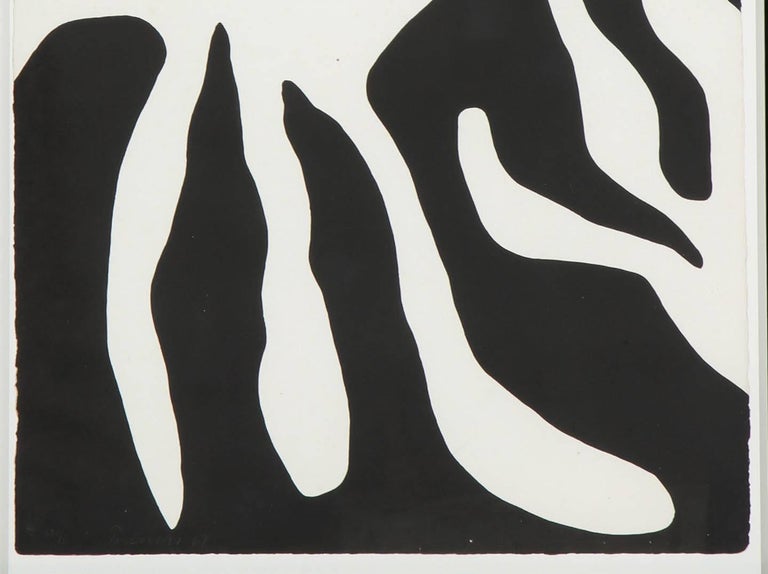 Abstract Screen-Print at 1stDibs