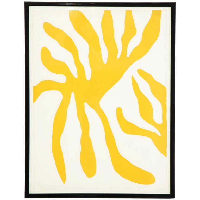 Abstract Screen Print at 1stDibs