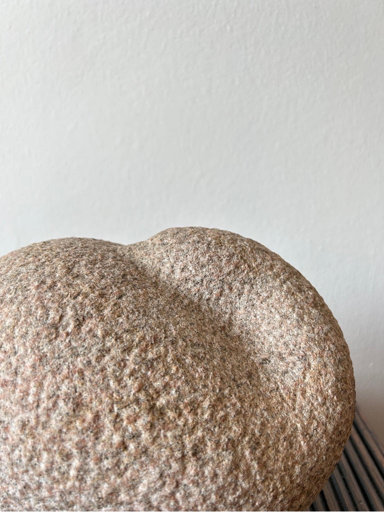 Abstract Sculpture Granite by Danish Artist Jens Peter Lauersen, 1980s ...