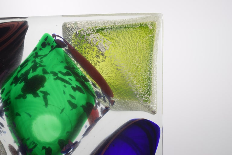 Abstract Sculptures Monolith Murano Glass For Sale at 1stDibs