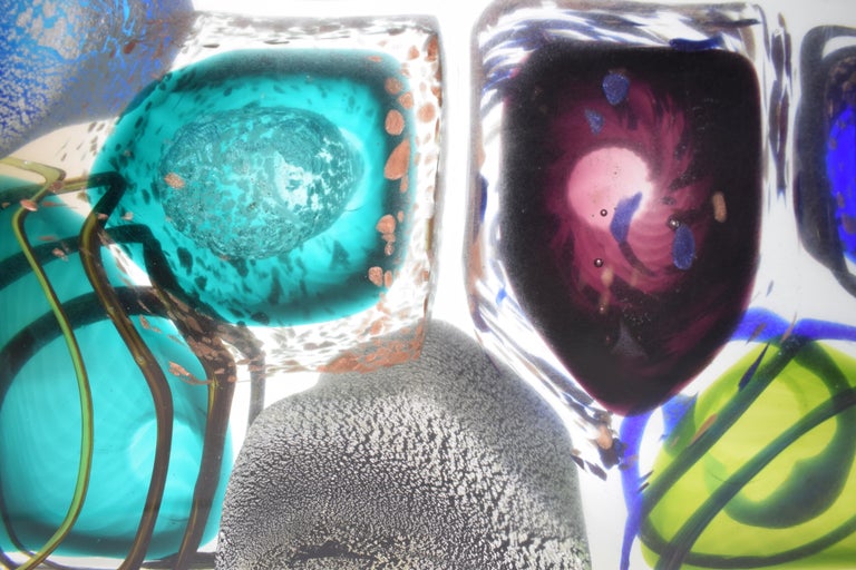 Abstract Sculptures Monolith Murano Glass For Sale at 1stDibs