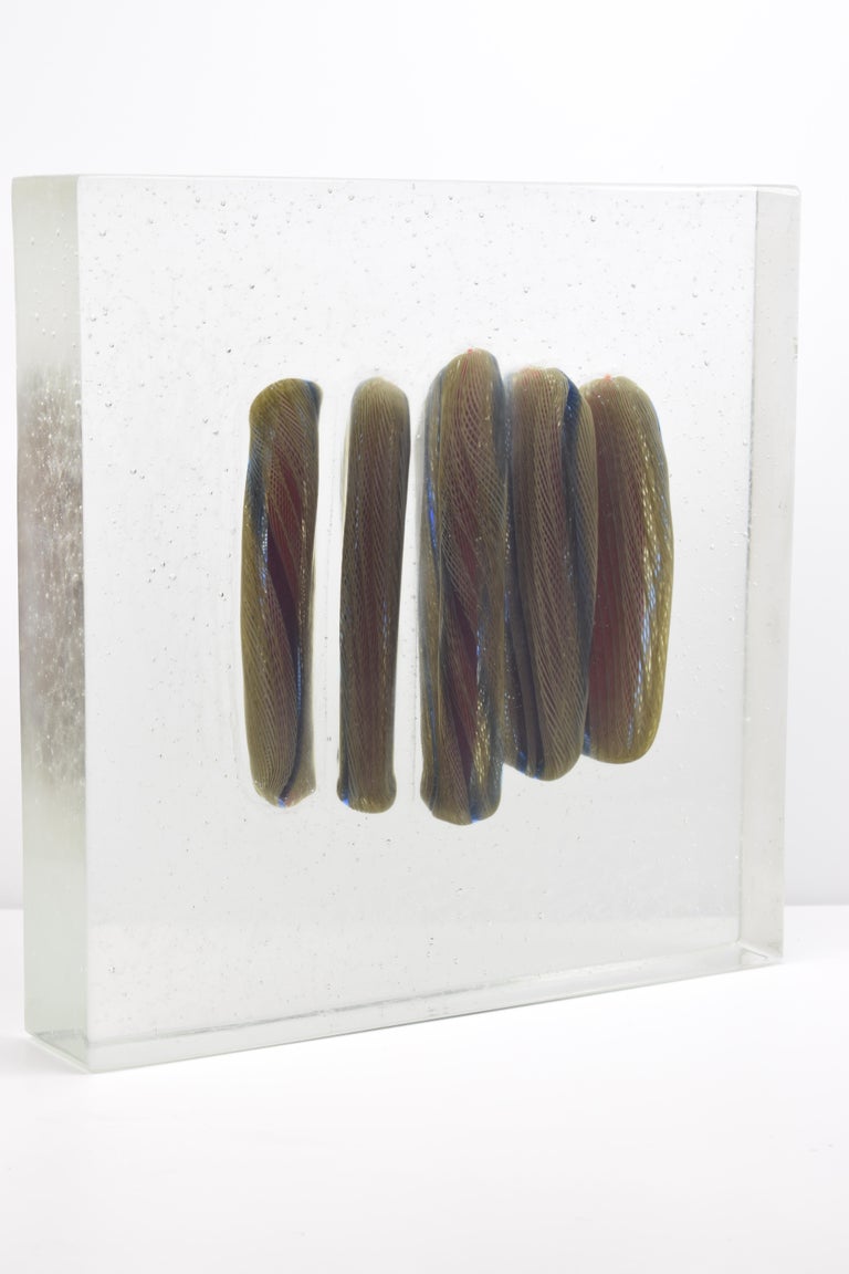 Abstract Sculptures, Murano Glass, Tokyo Gray For Sale at 1stDibs