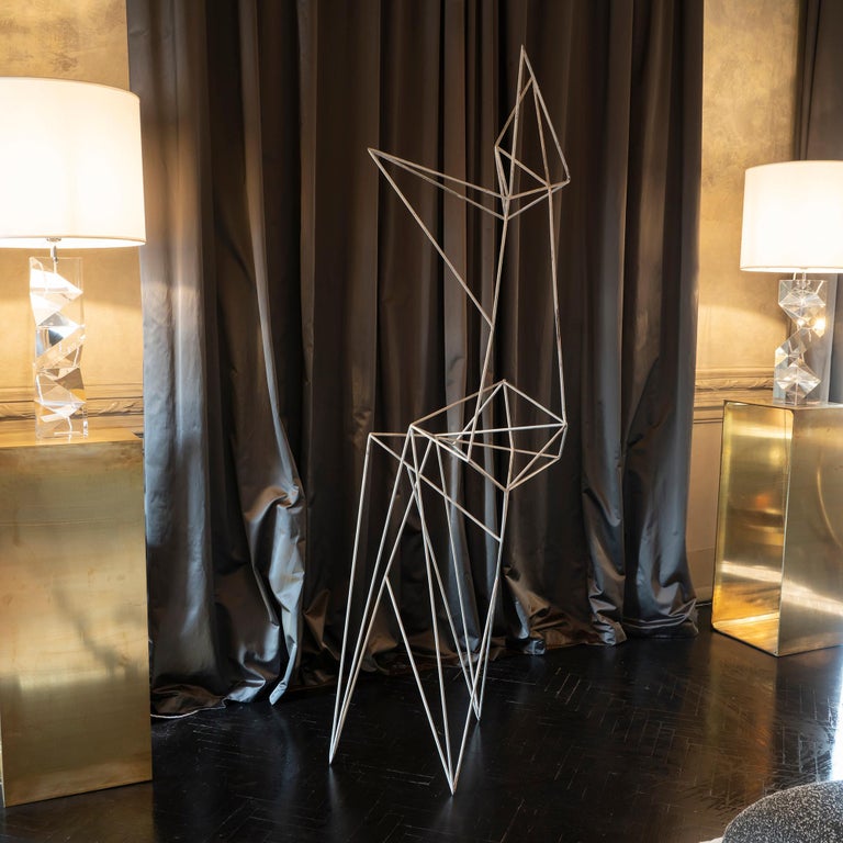 Abstract Steel Sculptures "Untitled" Set of Two, France, circa 1970 at ...