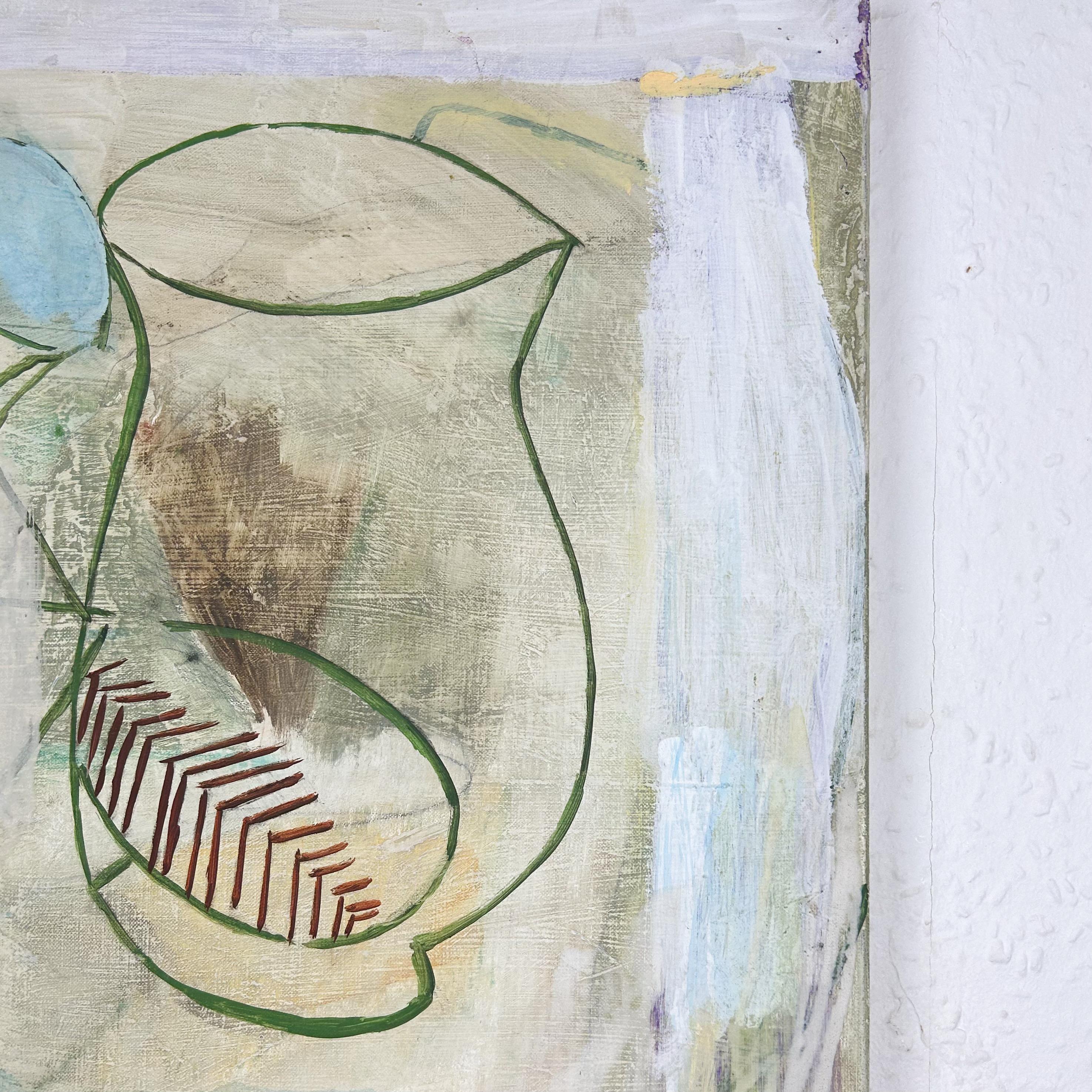 Abstract Still Life Oil on Canvas by Jonathan Richard Turner (1937-2023 ...