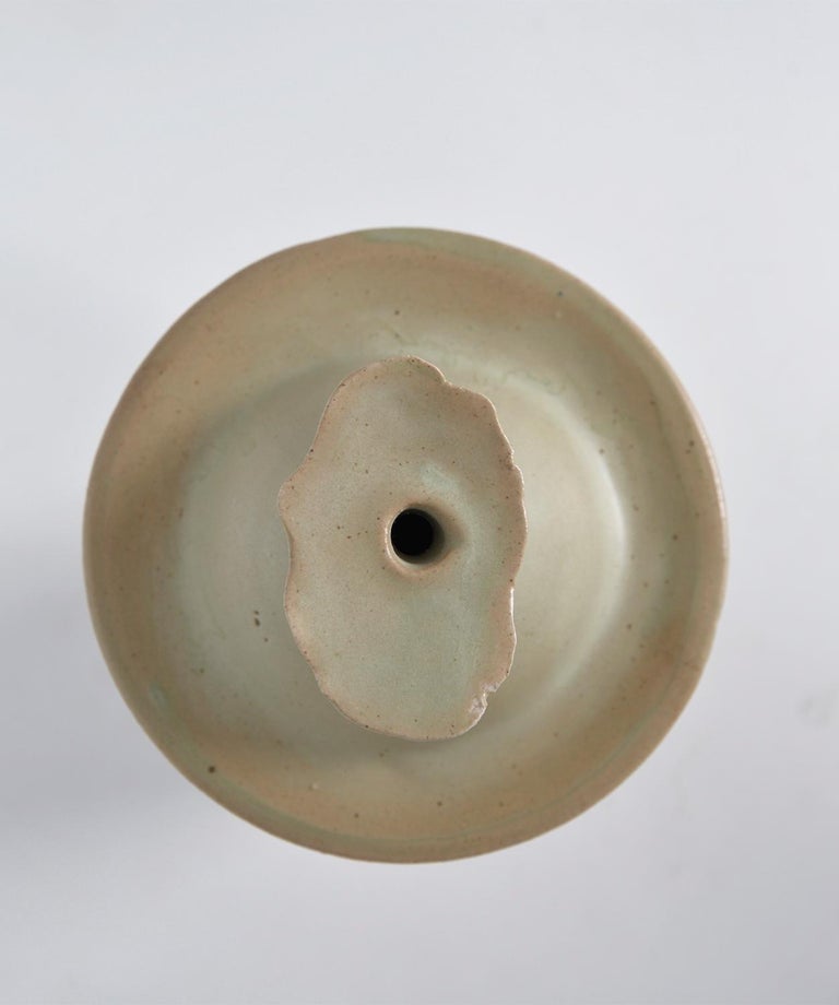 Abstract Studio Pottery Stoneware ‘Pagoda Pot’ by Alan Ashpool, England ...