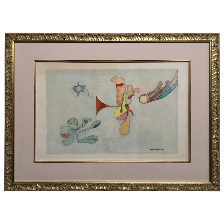 Abstract Watercolor by Michael Dormer at 1stDibs