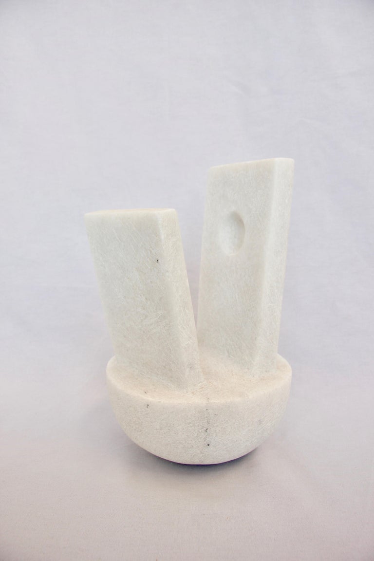 Abstraction, Naxian Marble Shelf Sculpture, Tom von Kaenel For Sale at ...