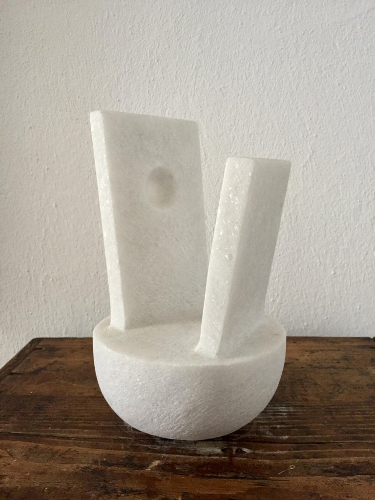 Abstraction, Naxian Marble Shelf Sculpture, Tom von Kaenel For Sale at ...