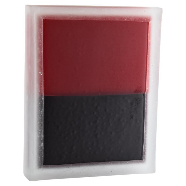 Abstracts Sculptures Monolith Murano Glass, Rotko Red For Sale at 1stDibs