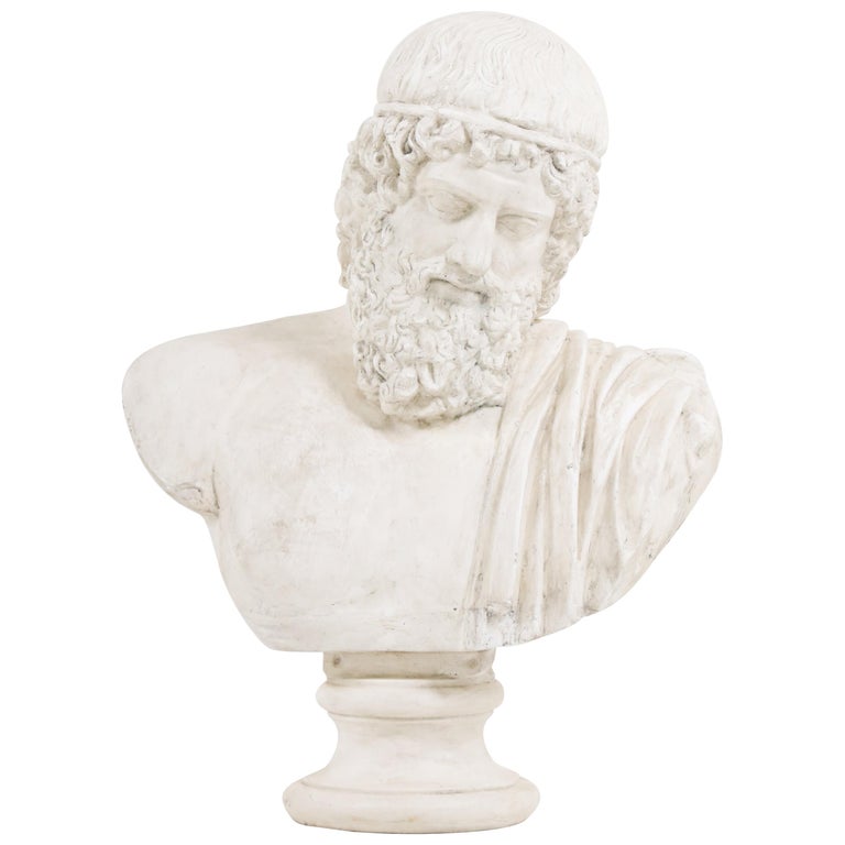 Academic Bust of a Philosopher For Sale at 1stDibs