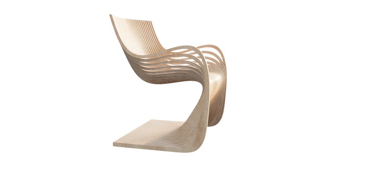 Sculptural Contemporary Chair, designer by Andro Herrera.(loren) For ...
