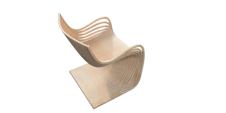 Sculptural Contemporary Chair, designer by Andro Herrera.(loren) For ...