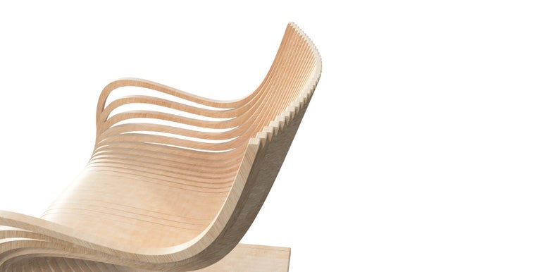 Sculptural Contemporary Chair, designer by Andro Herrera.(loren) For ...
