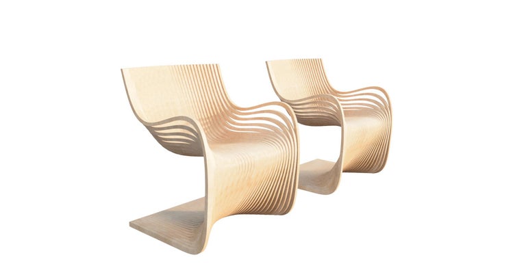 Sculptural Contemporary Chair, designer by Andro Herrera.(loren) For ...