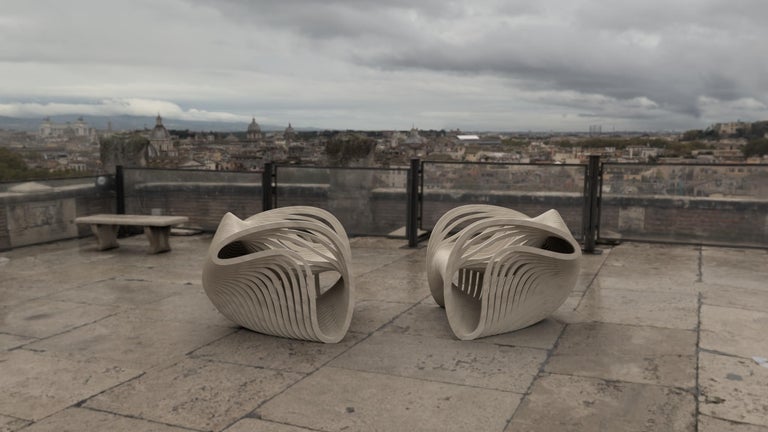 ARMCHAIR (bugatti), made of wood, very comfortable and designed by ...