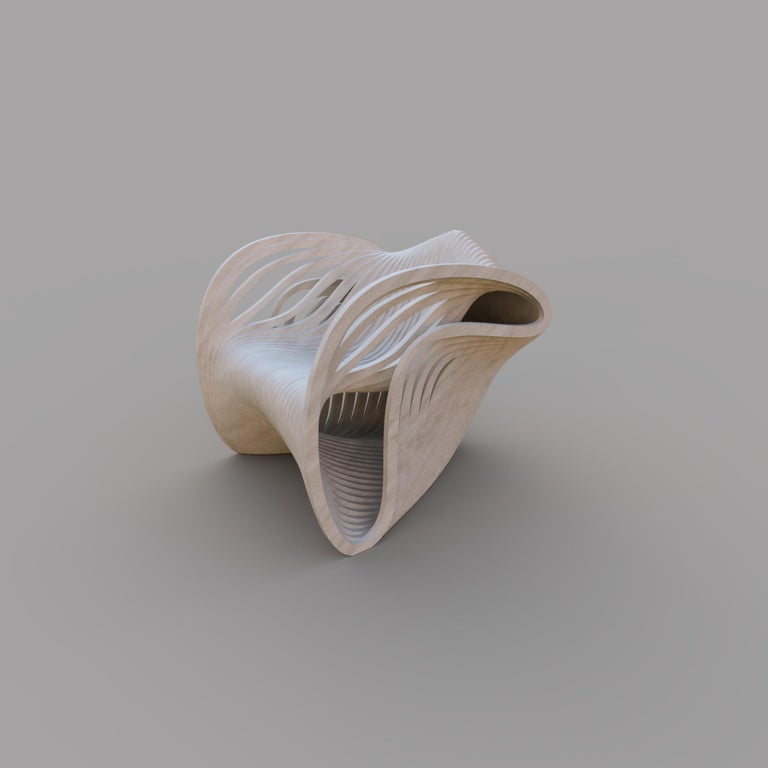 ARMCHAIR (bugatti), made of wood, very comfortable and designed by ...