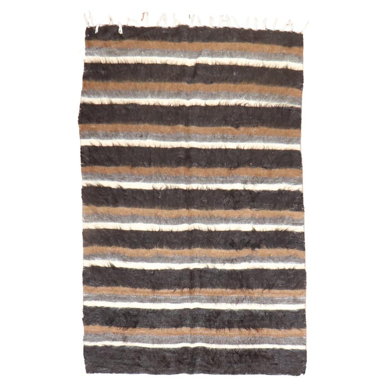 Accent Size Turkish Mohair Rug For Sale at 1stDibs