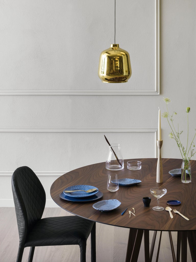 Customizable Acco Large Dining Table in Black Ash Base Finish, by ...