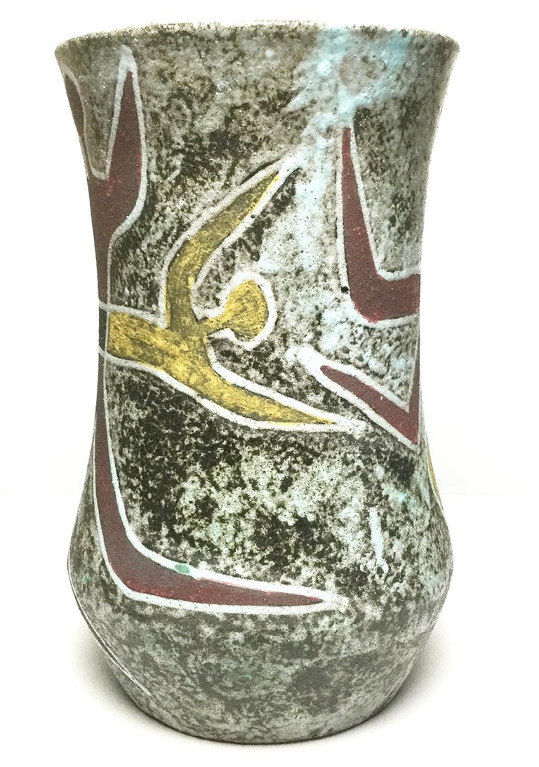 Vase Accolay the Dancers, France, 1950s For Sale at 1stDibs