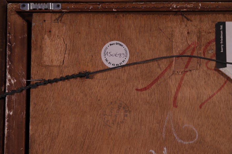 Achille Laugé - Wildflowers - 19th Century Pointillist Oil, Still Life Flowers by Achille Lauge ...