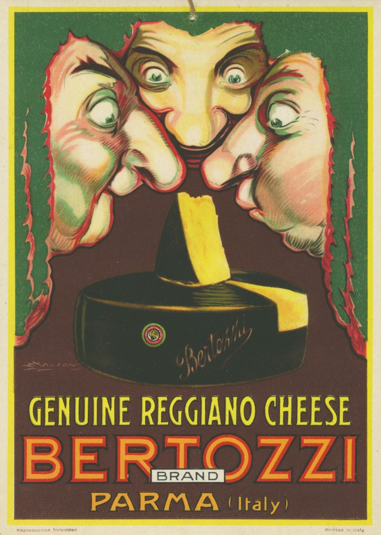 Achille Luciano Mauzan - Bertozzi Parmesan Reggiano Cheese - Original ...