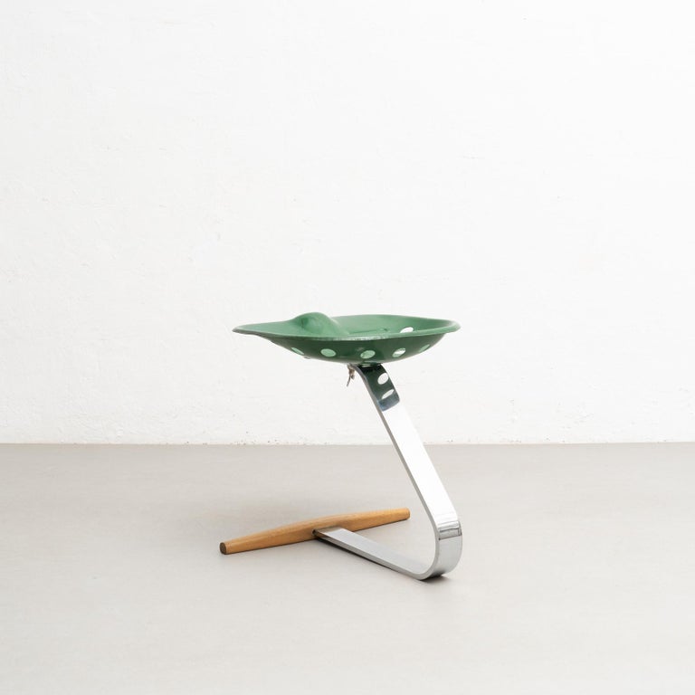 Achille and Pierre Giacomo Castiglioni Mezzadro Stool for Zanotta ...